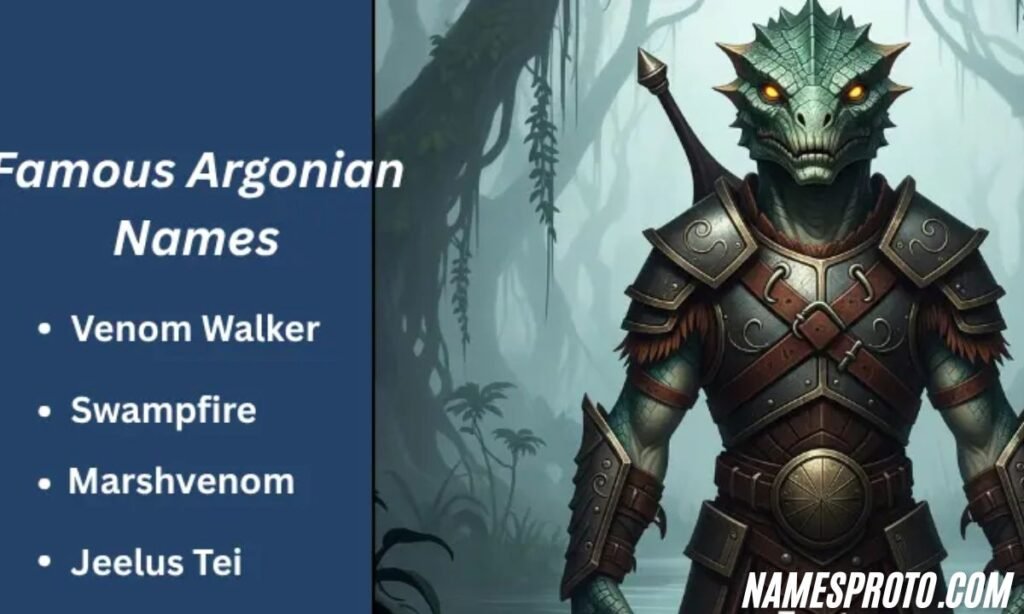 290+ Argonian Names: The Ultimate Guide to Black Marsh Naming Traditions