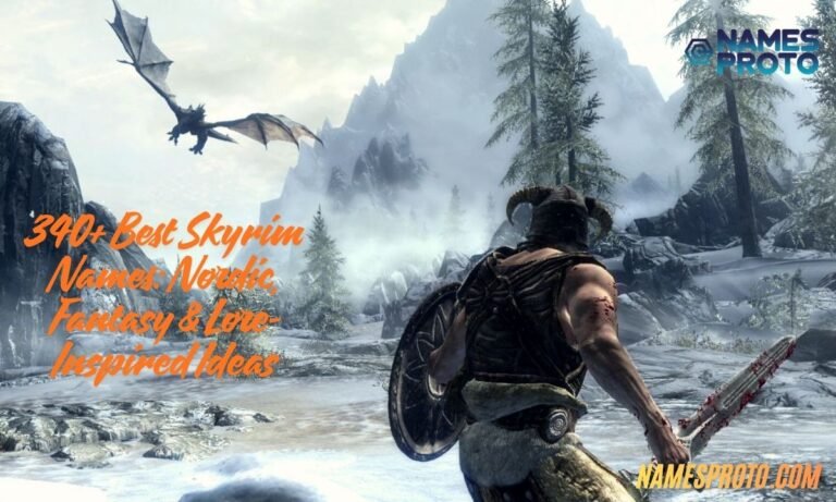 340+ Best Skyrim Names: Nordic, Fantasy & Lore-Inspired Ideas